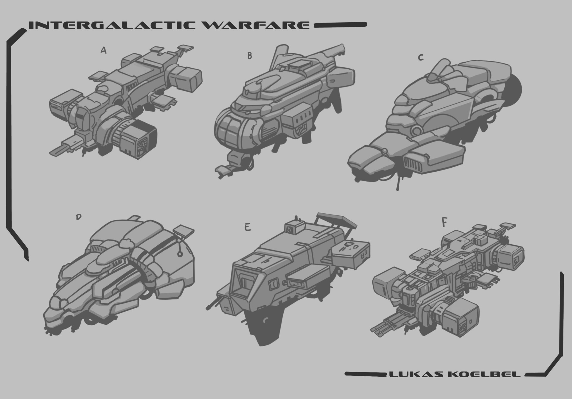 ArtStation - Starship Designs