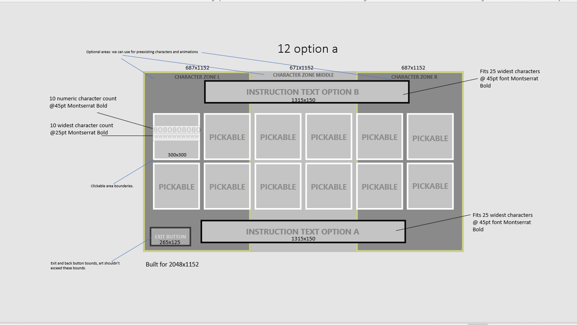 ArtStation - Game Template Wireframes