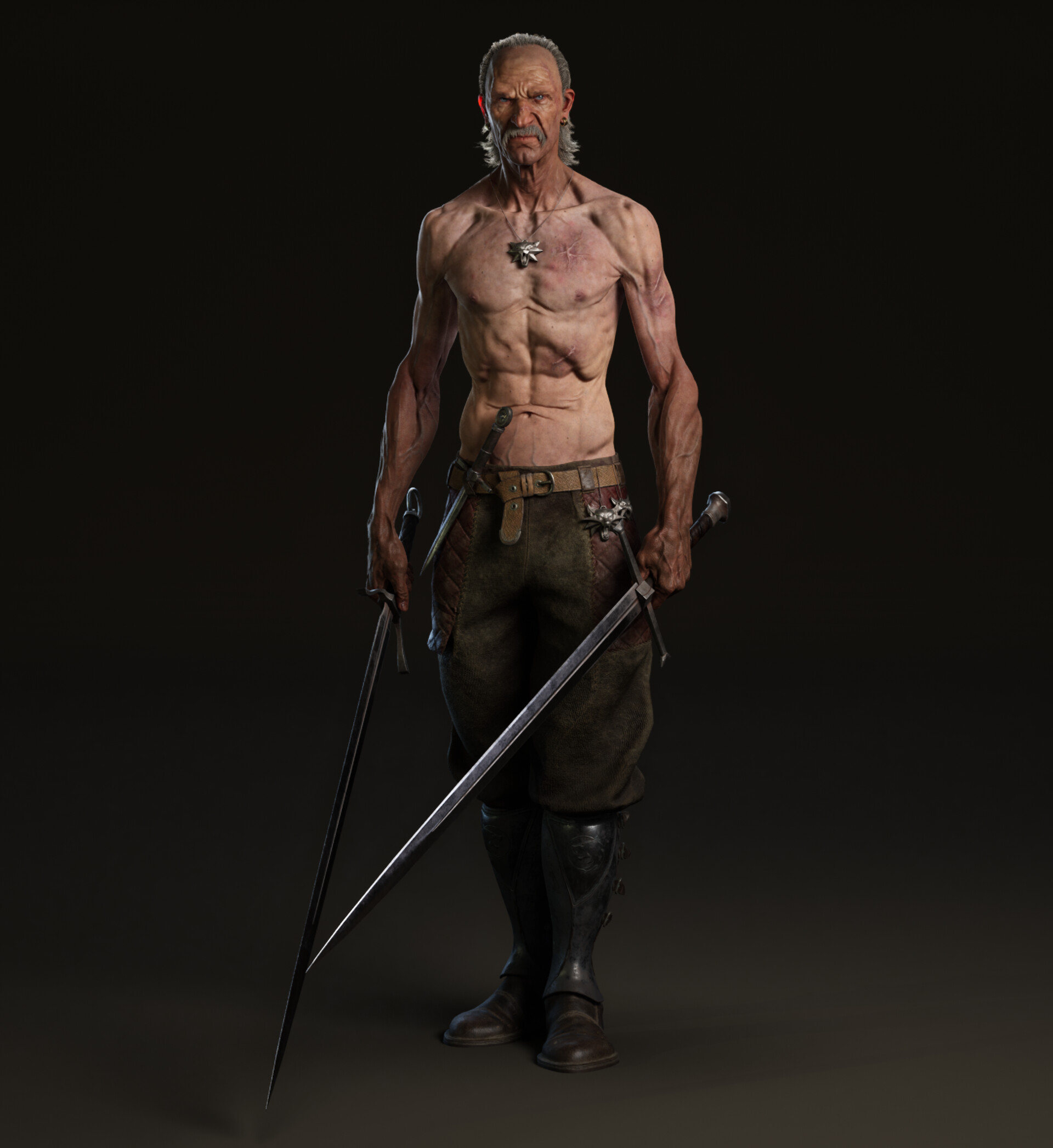 Chase Jordan - Leo Bonhart - Witcher FanArt