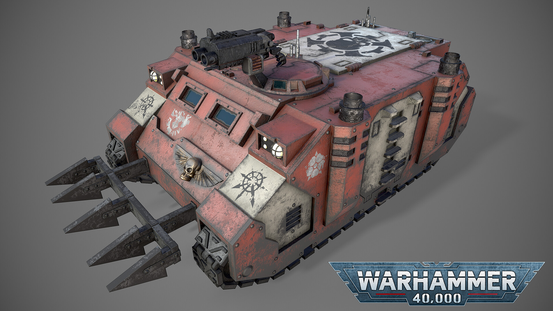 ArtStation - APC Rhino From Warhammer 40k