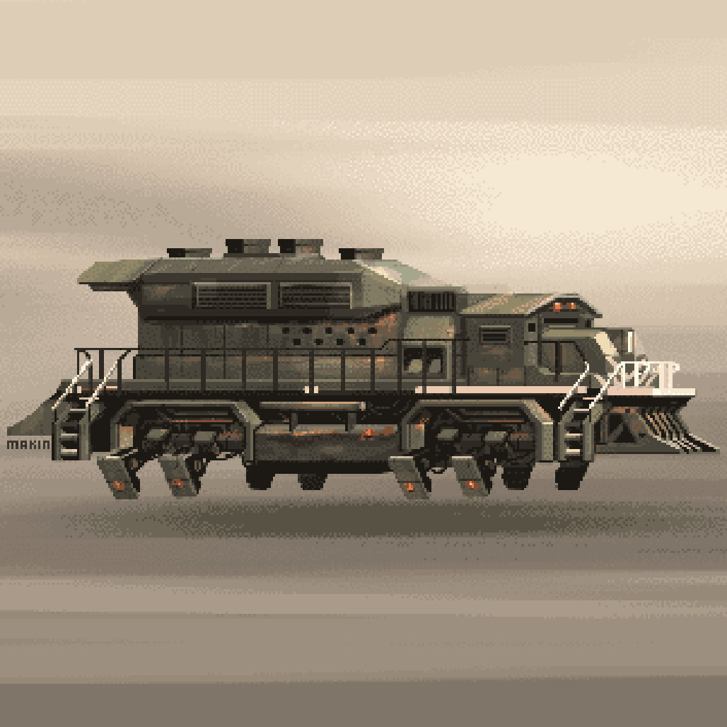 ArtStation - Concept Art | Hover Train