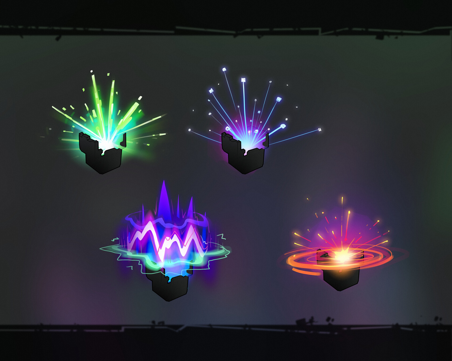 ArtStation - mobile project VFX concept