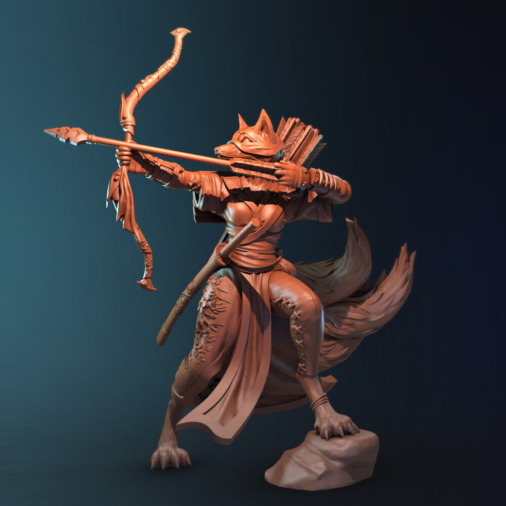 ArtStation - Archer model