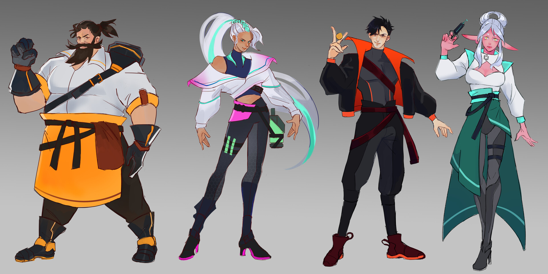 ArtStation - Sci-Fi Crew