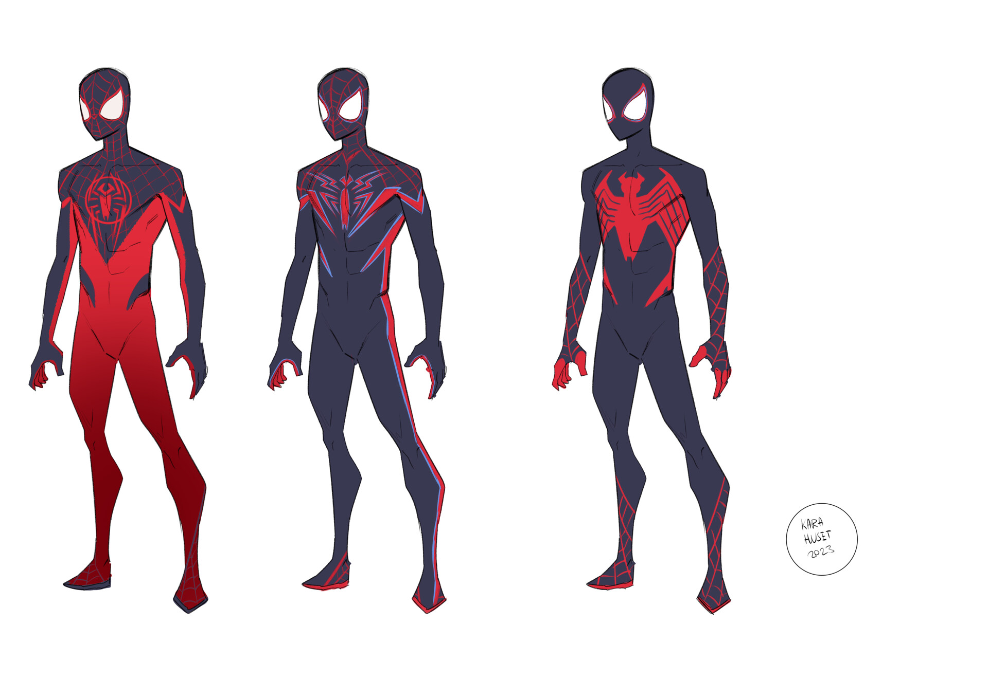 ArtStation - Spider-man designs