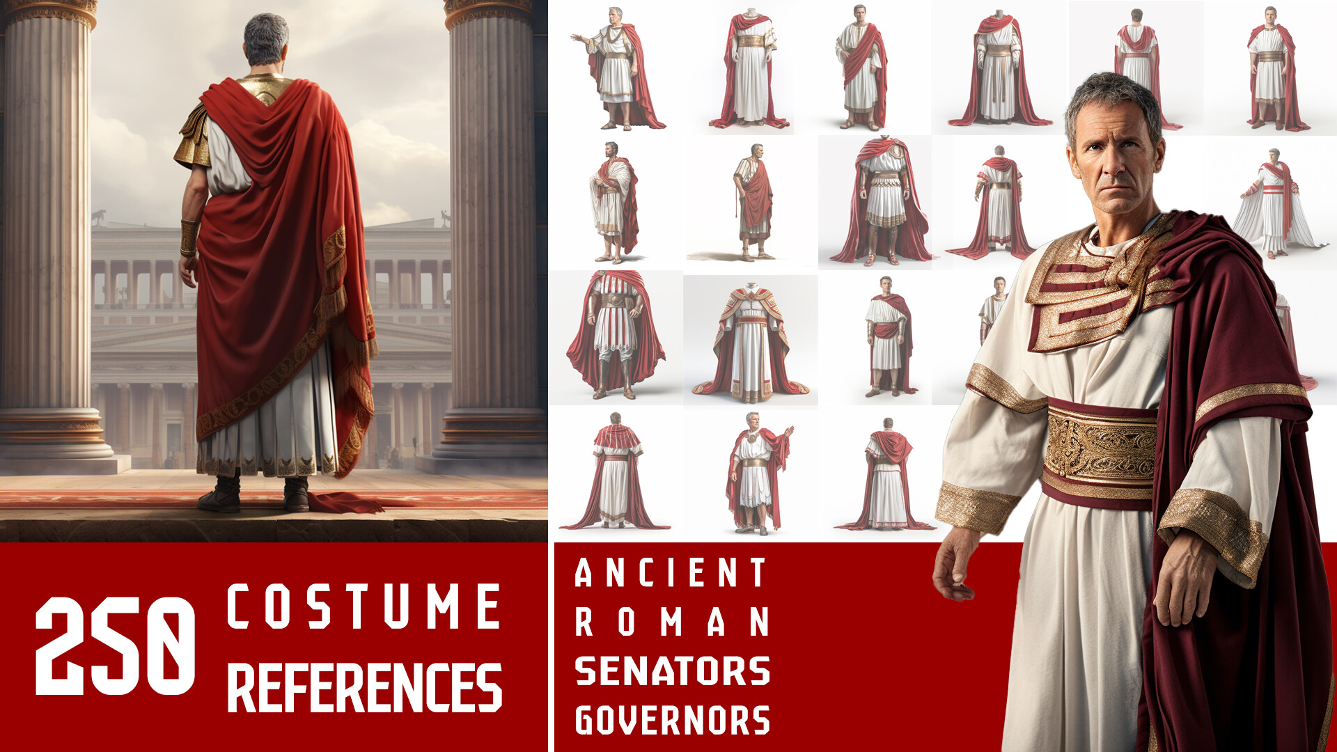 Mohammadiman Irannezhad - Ancient Roman Senator & Governors Outfit ...