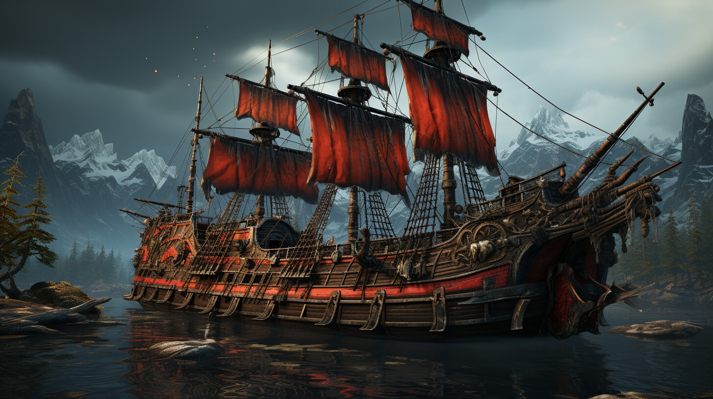 ArtStation - Medieval Ship II