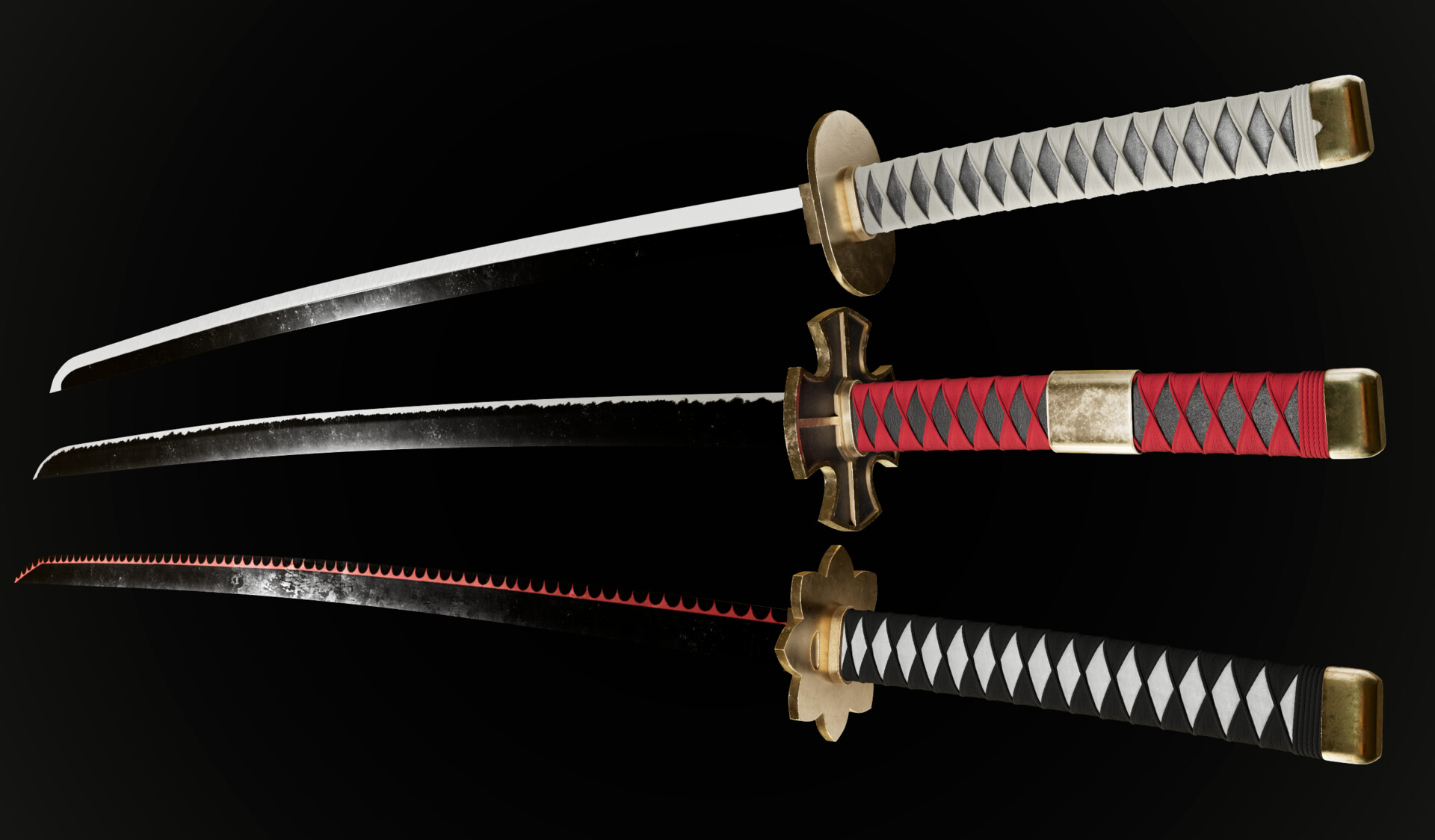 ArtStation - Zoro's Katanas
