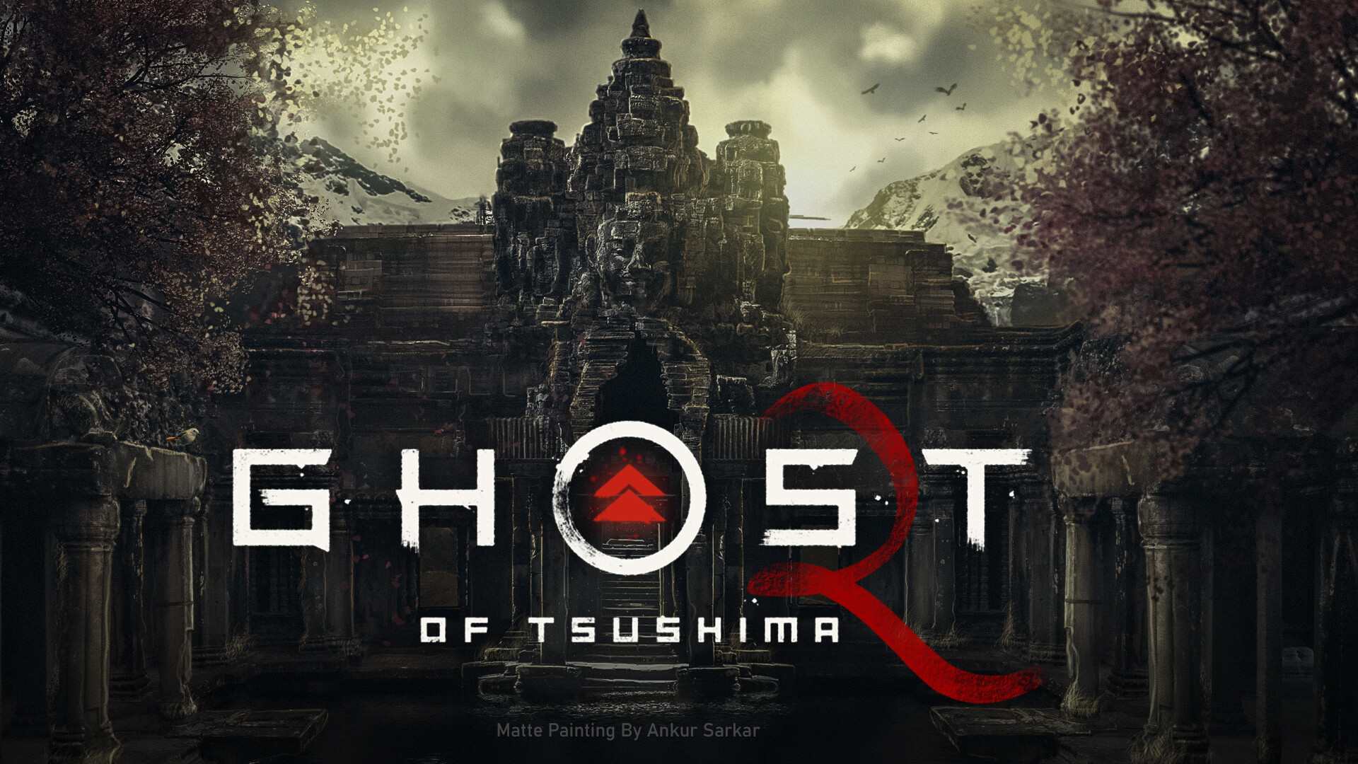 Ankur Sarkar - GHOST OF TSUSHIMA 2 - Matte painting ( Fan Art)