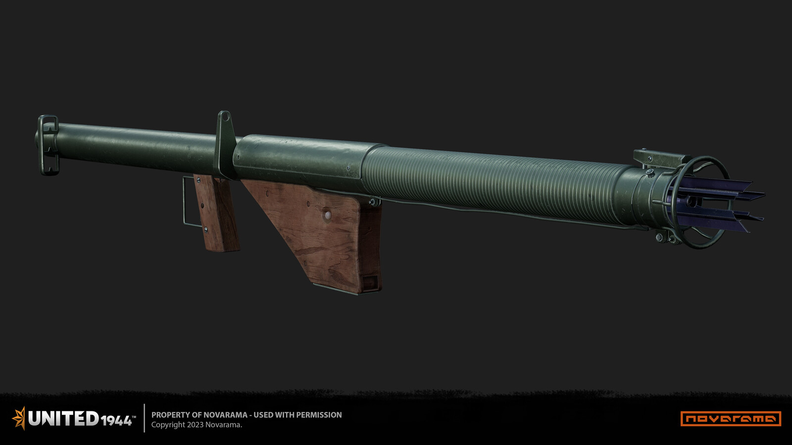 Adrián González Bella - United 1944 - M1A1 Bazooka