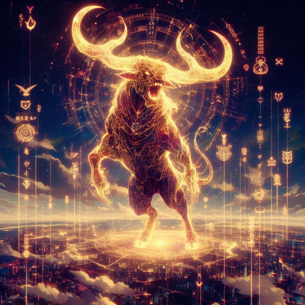 ArtStation - Hologram: Taurus