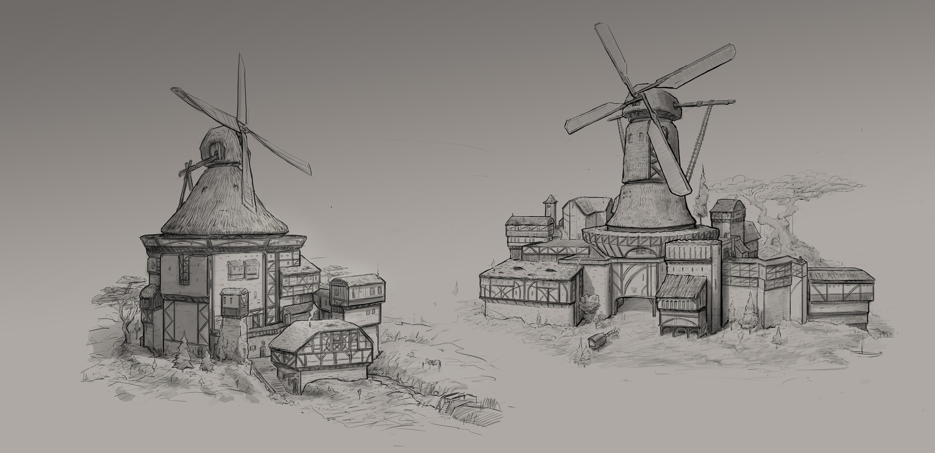 ArtStation - Mega Windmill