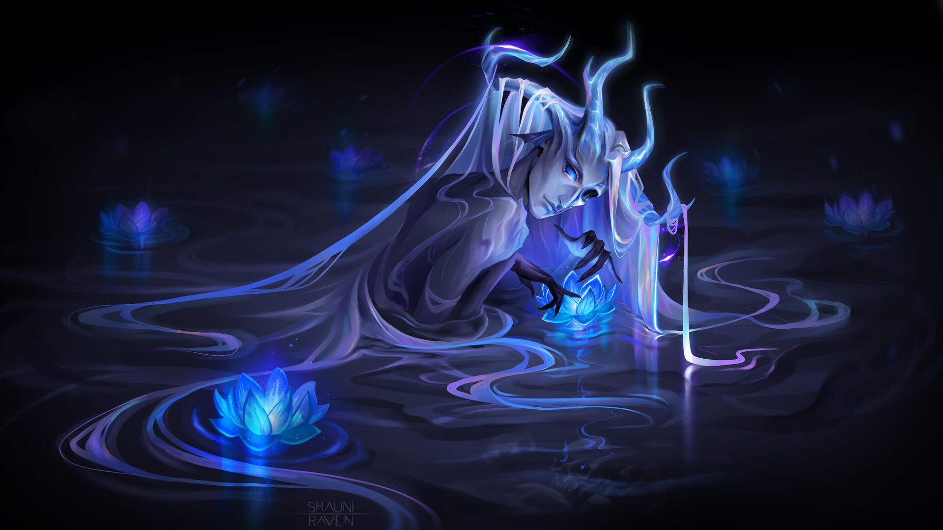 ArtStation - Lake Demon