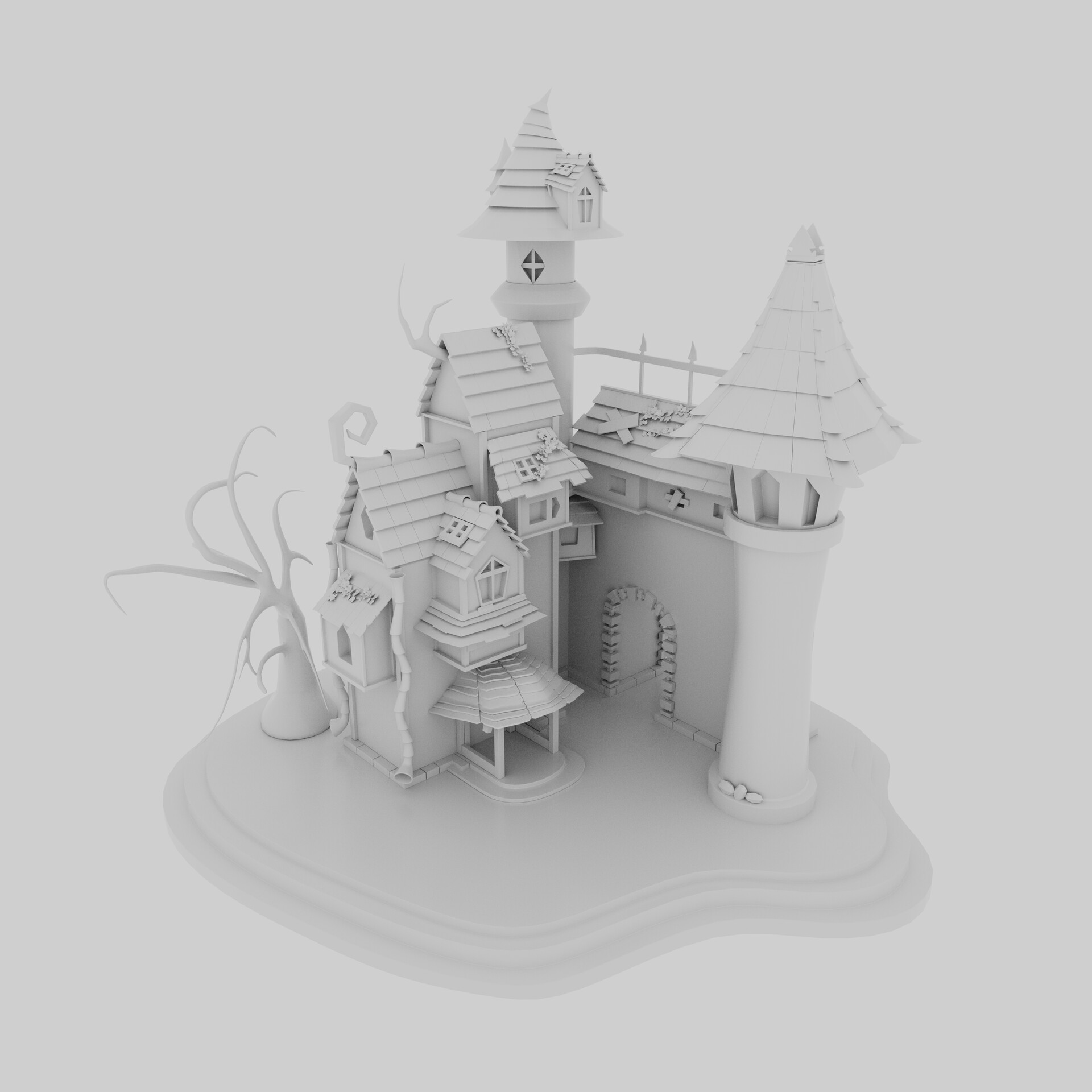 ArtStation - Fantasy Building