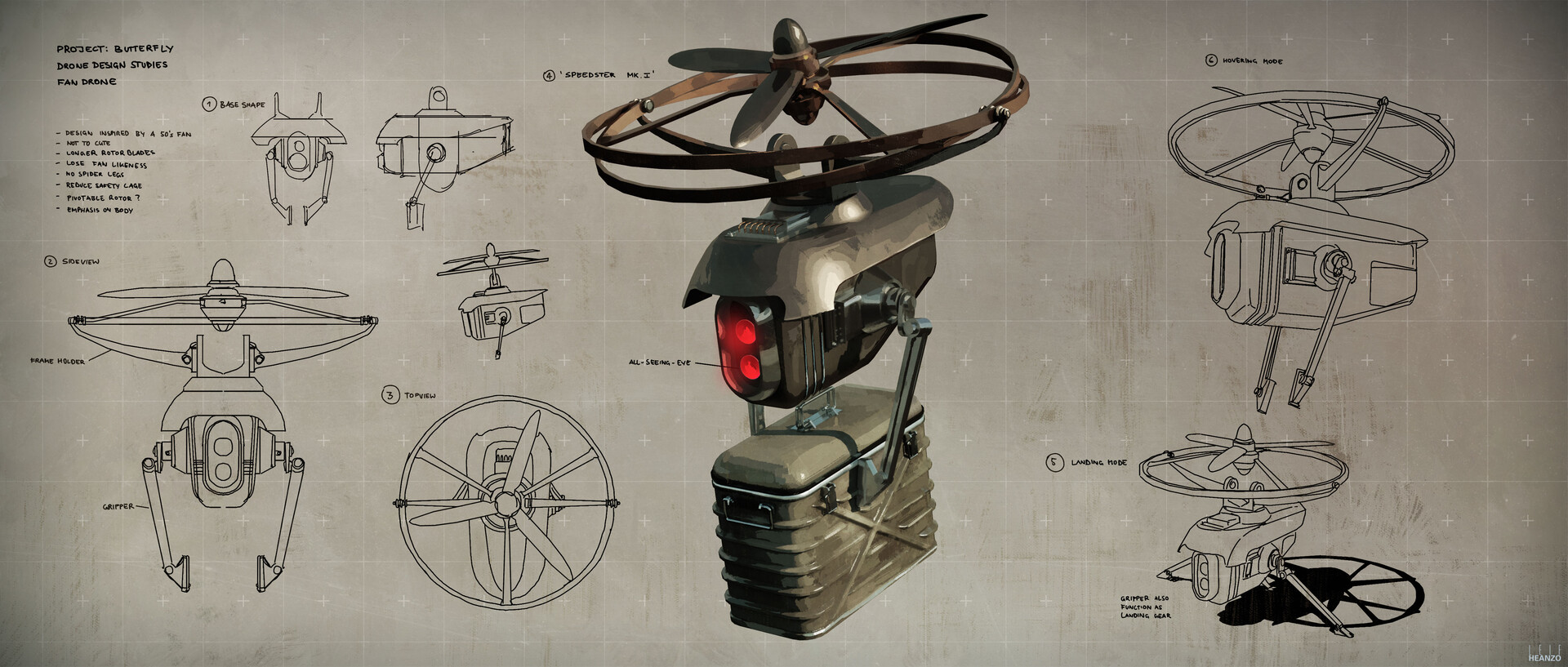 Leif Heanzo - THE HUNGER GAMES - THE DRONES