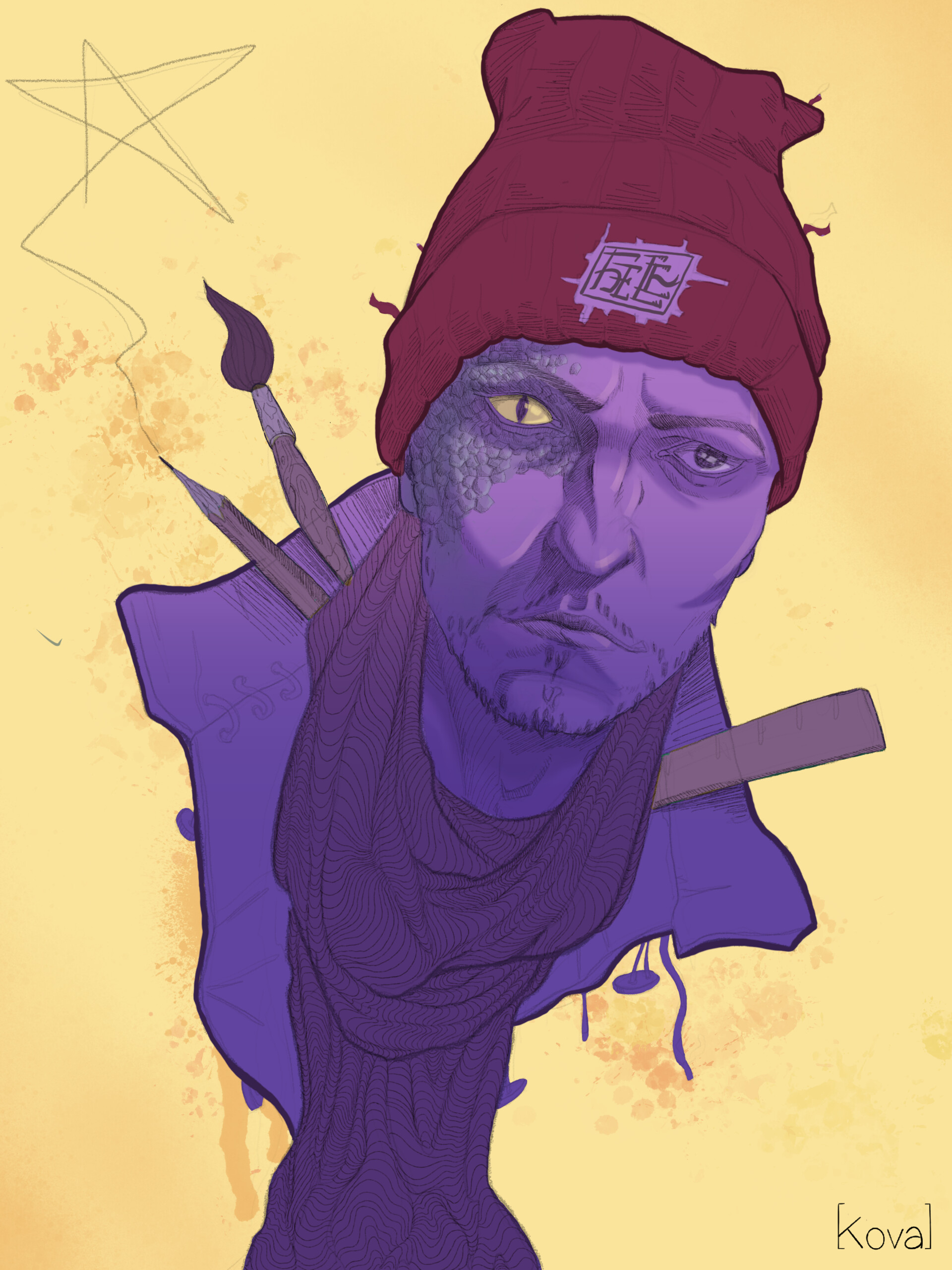 ArtStation - Portraits of My Friends