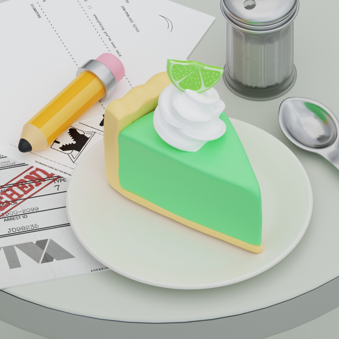 ArtStation - TVA's Key Lime Pie