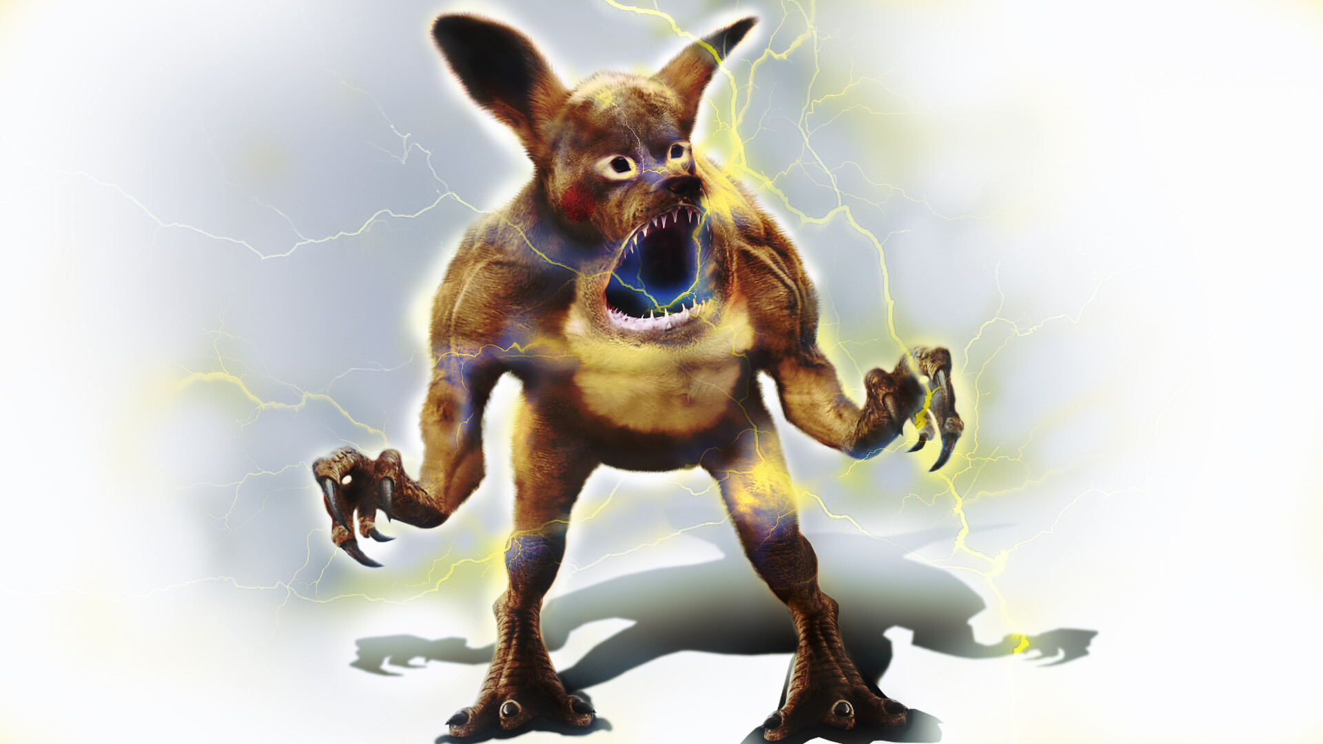 ArtStation - Evil Pikachu