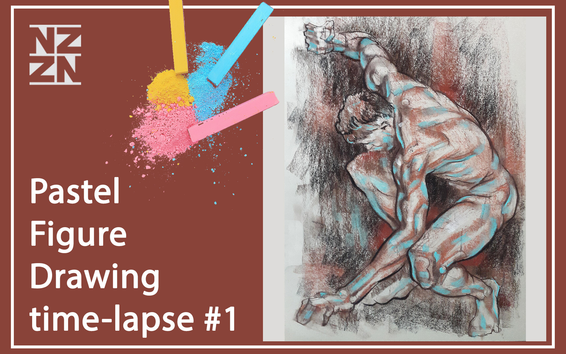 ArtStation - Traditional Figure Drawing Time-laps