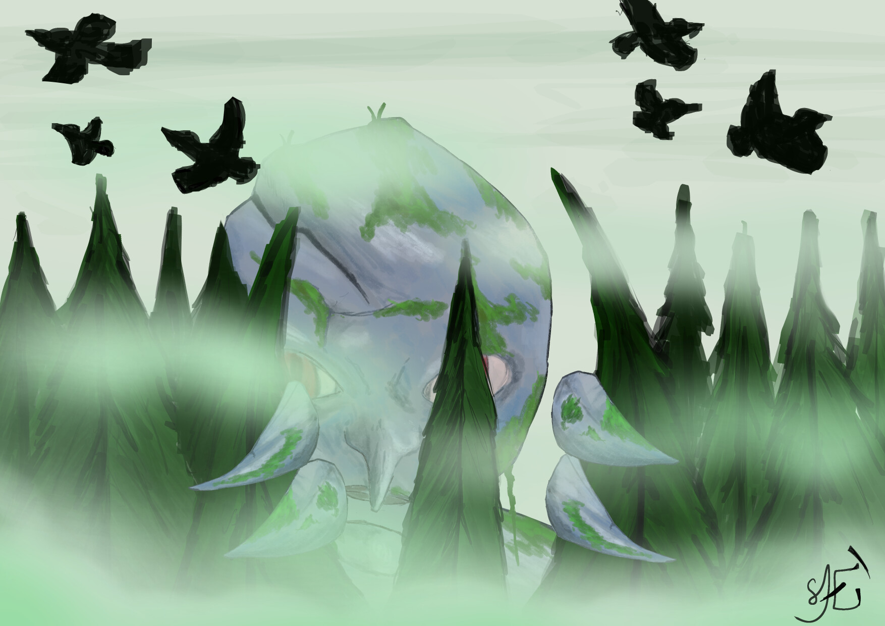 ArtStation - The Forest Troll