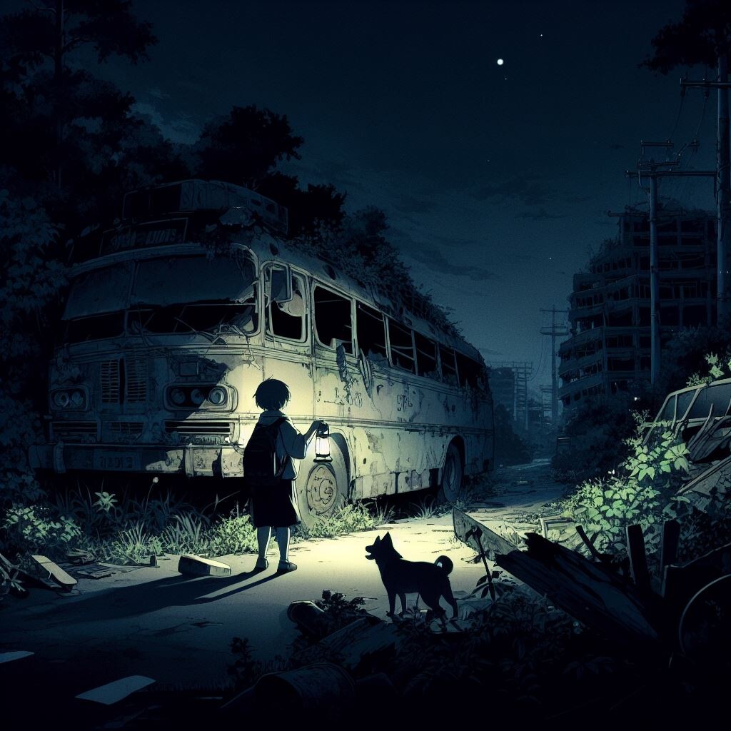 ArtStation - Post-Apocalypse: Bus