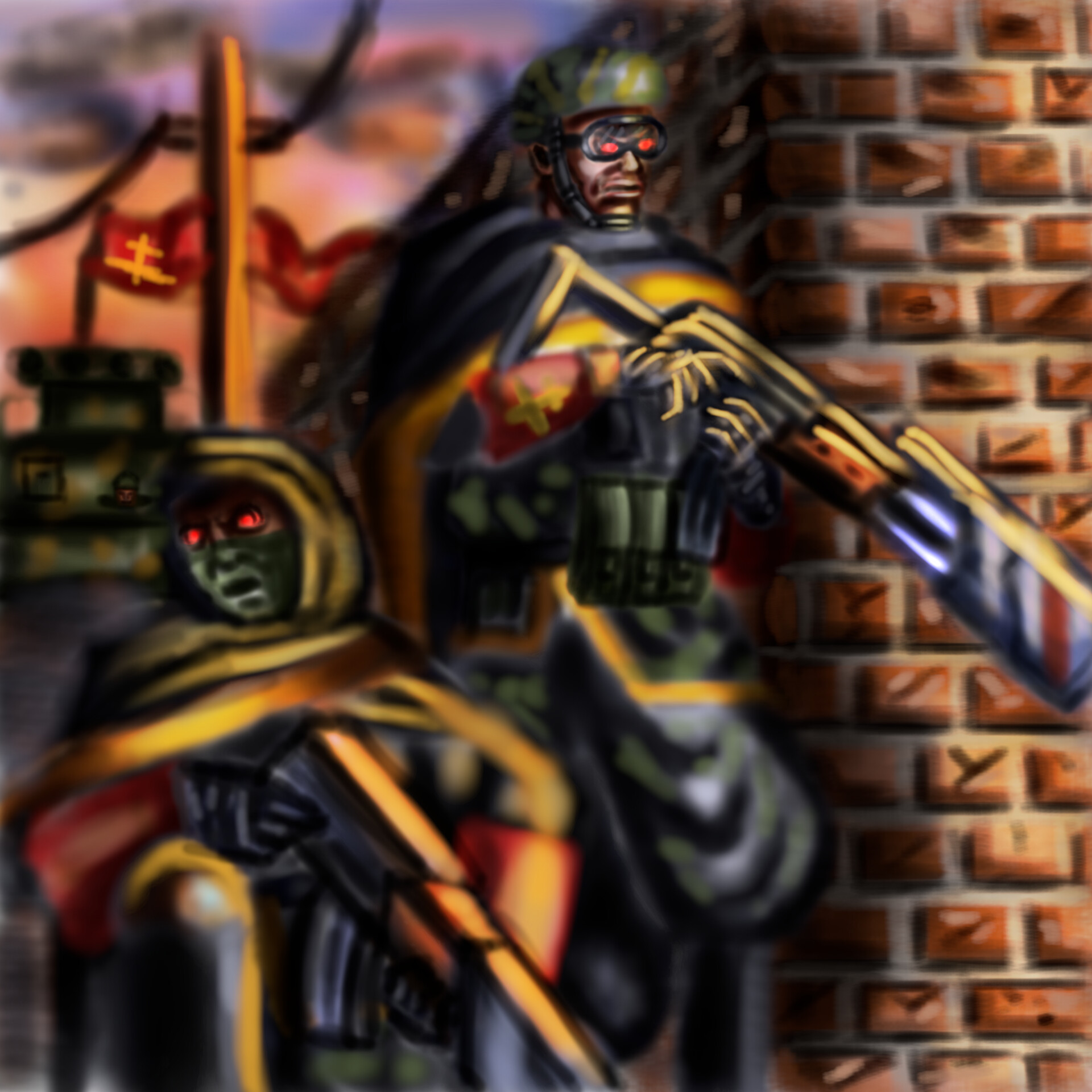 ArtStation - Black Robes from Empire Earth