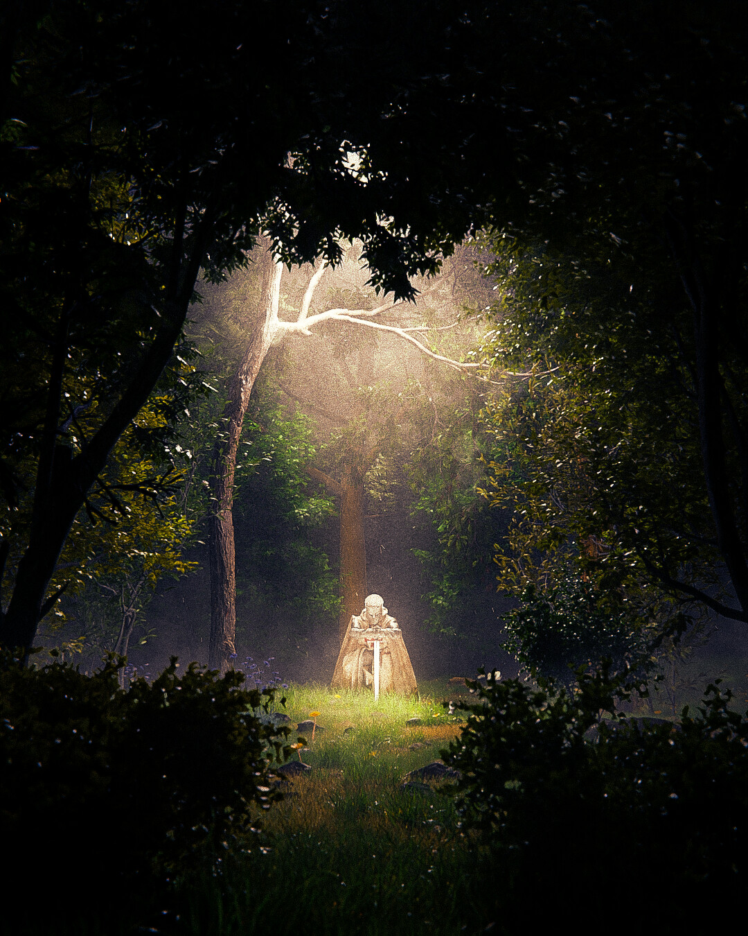 ArtStation - Forest Knight