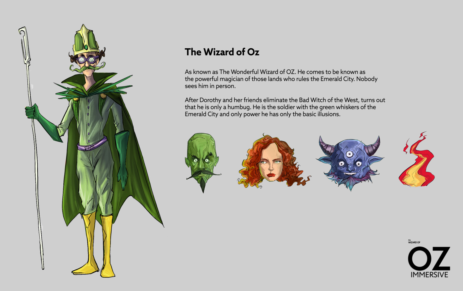 Emrecan Akyolcu - OZ Immersive-Character Designs