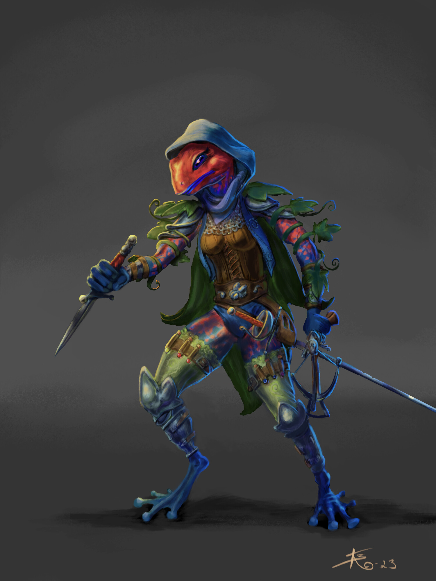 ArtStation - Rogue Red - Concept Art Frog