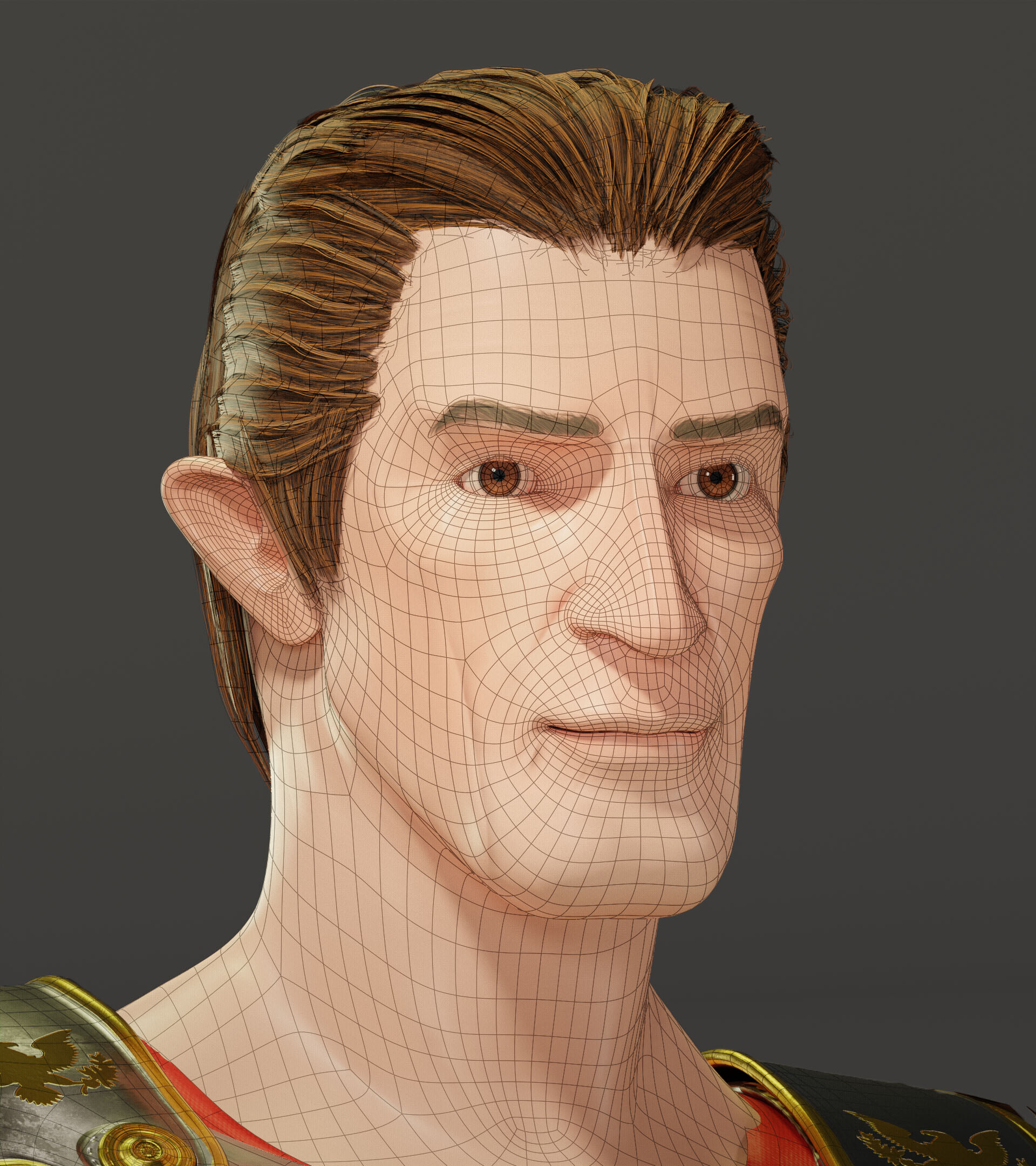 Mert Özdemir - Caesar - 3D Stylized Character (Game Ready)