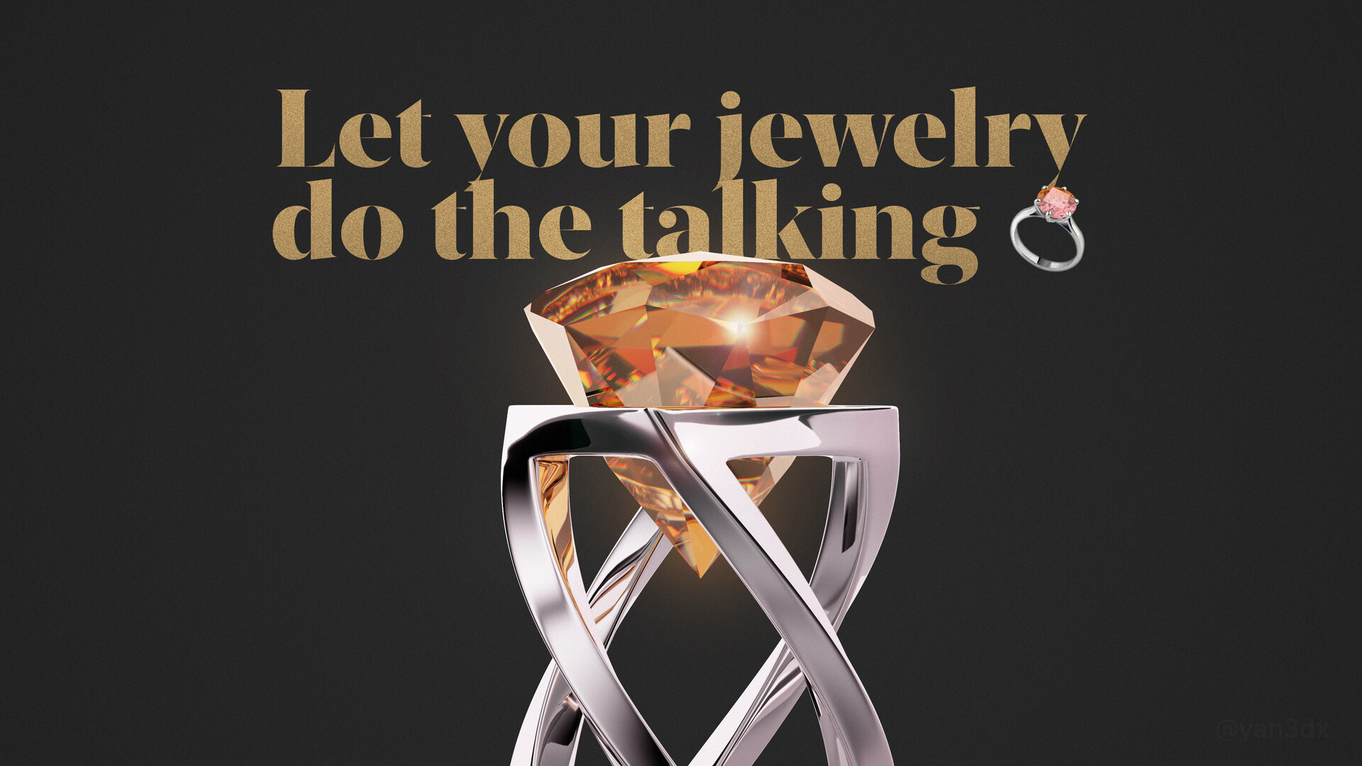 Ian - Jewelry 3D Configurator WebXR (3D-in-Web)