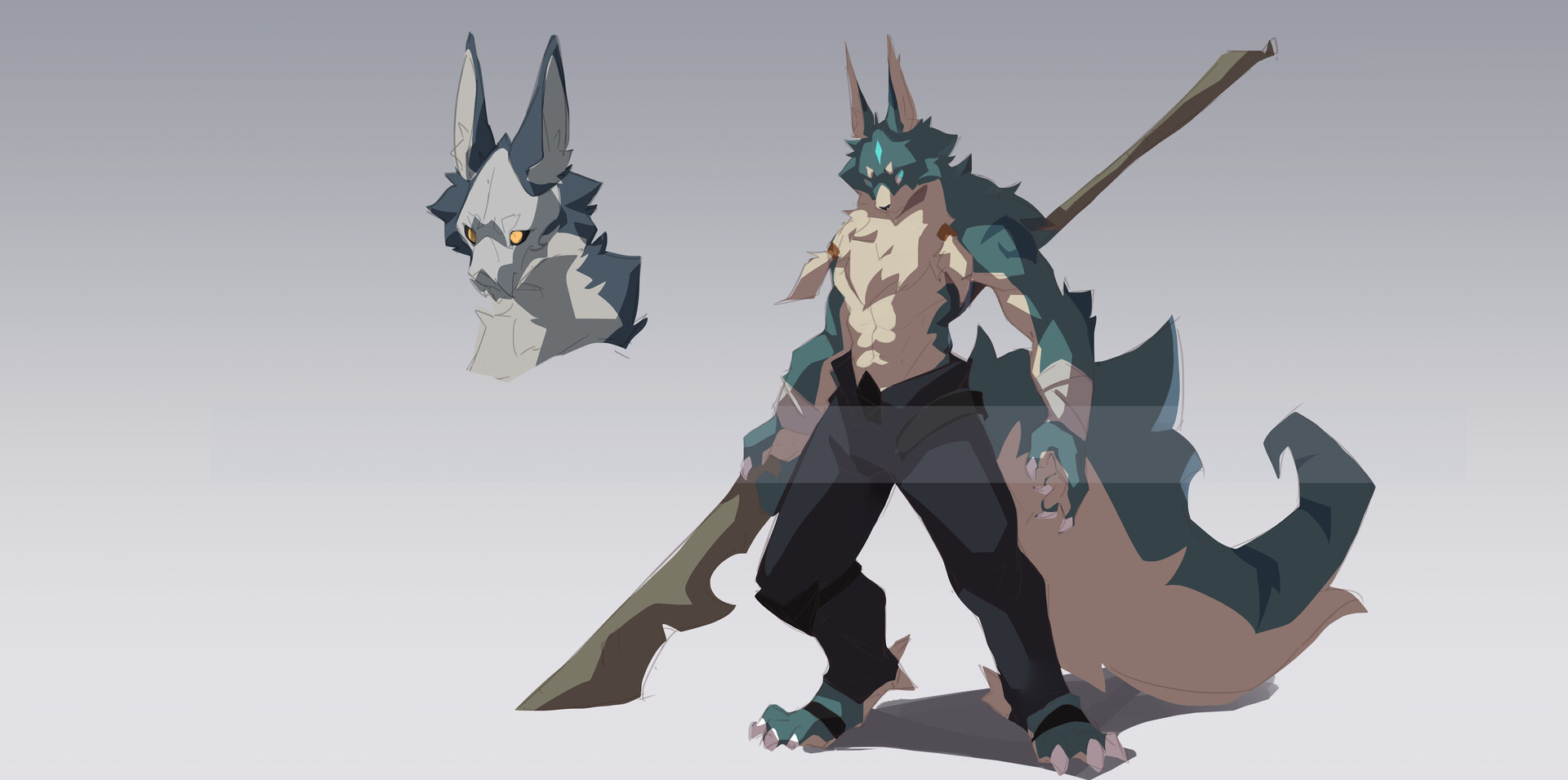 ArtStation - OC FURRY