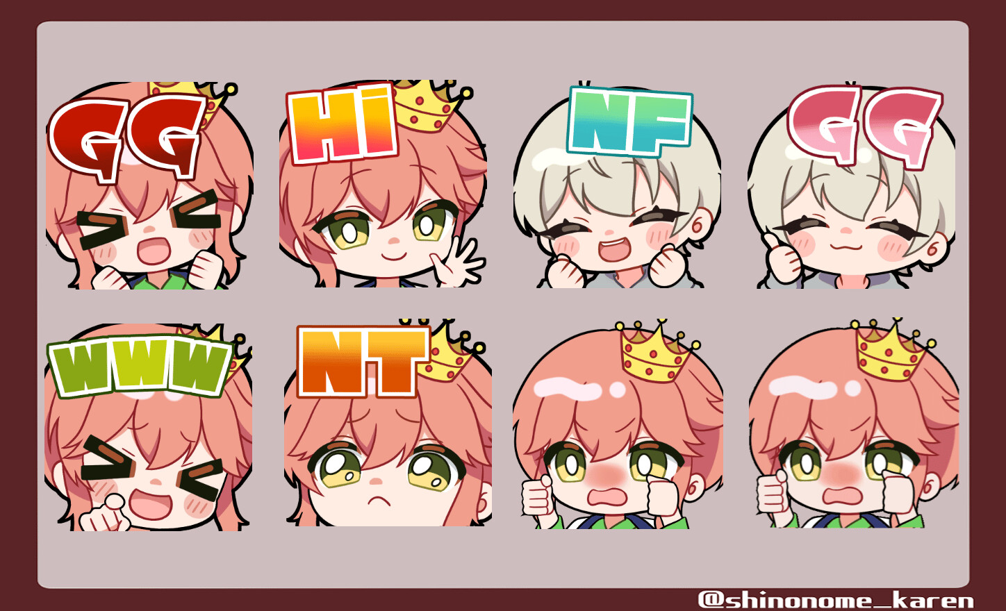 ArtStation - Twitch emotes