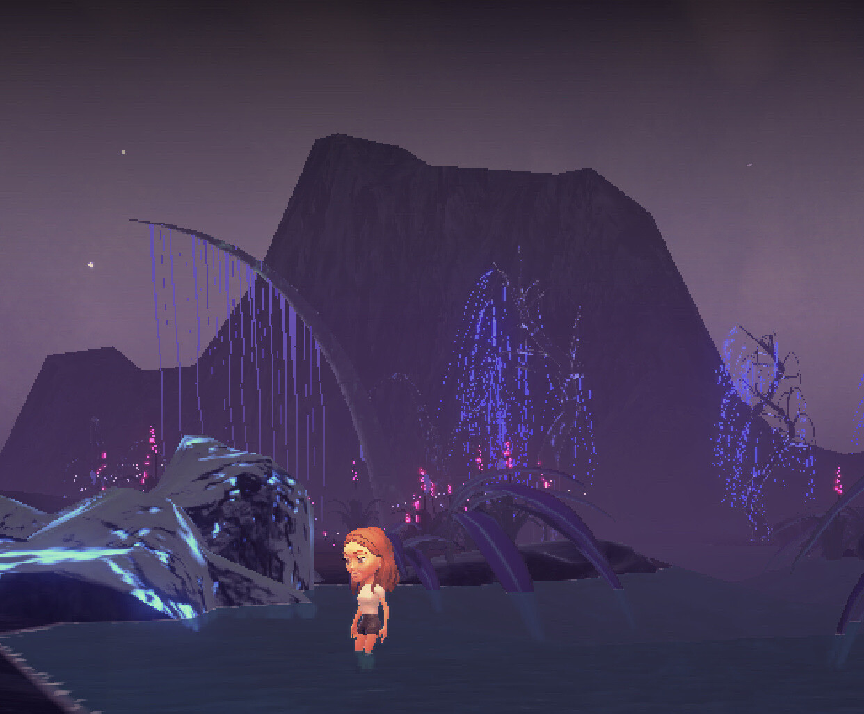 ArtStation - Neon Alien World