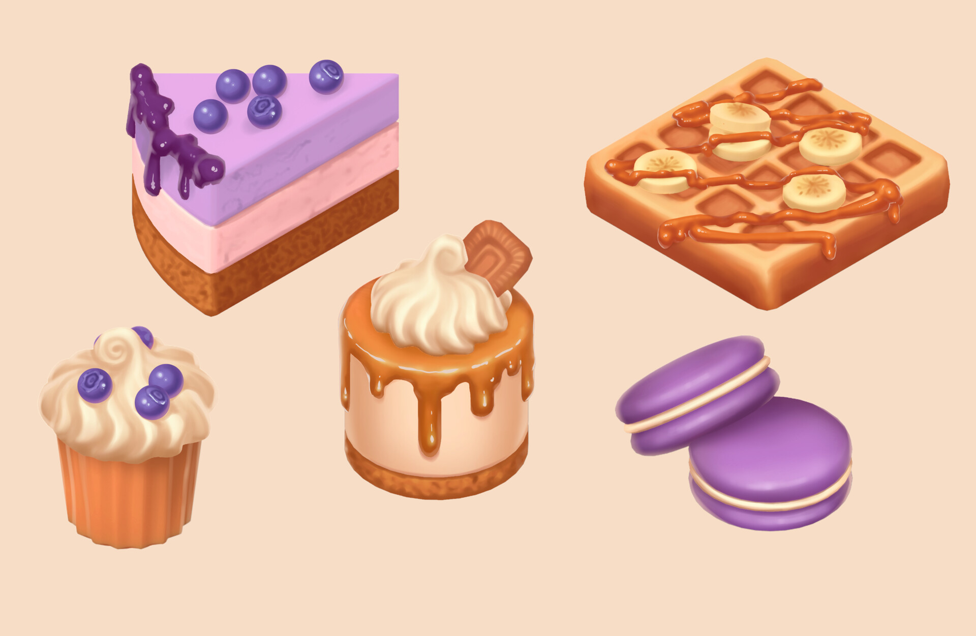 ArtStation - Desserts