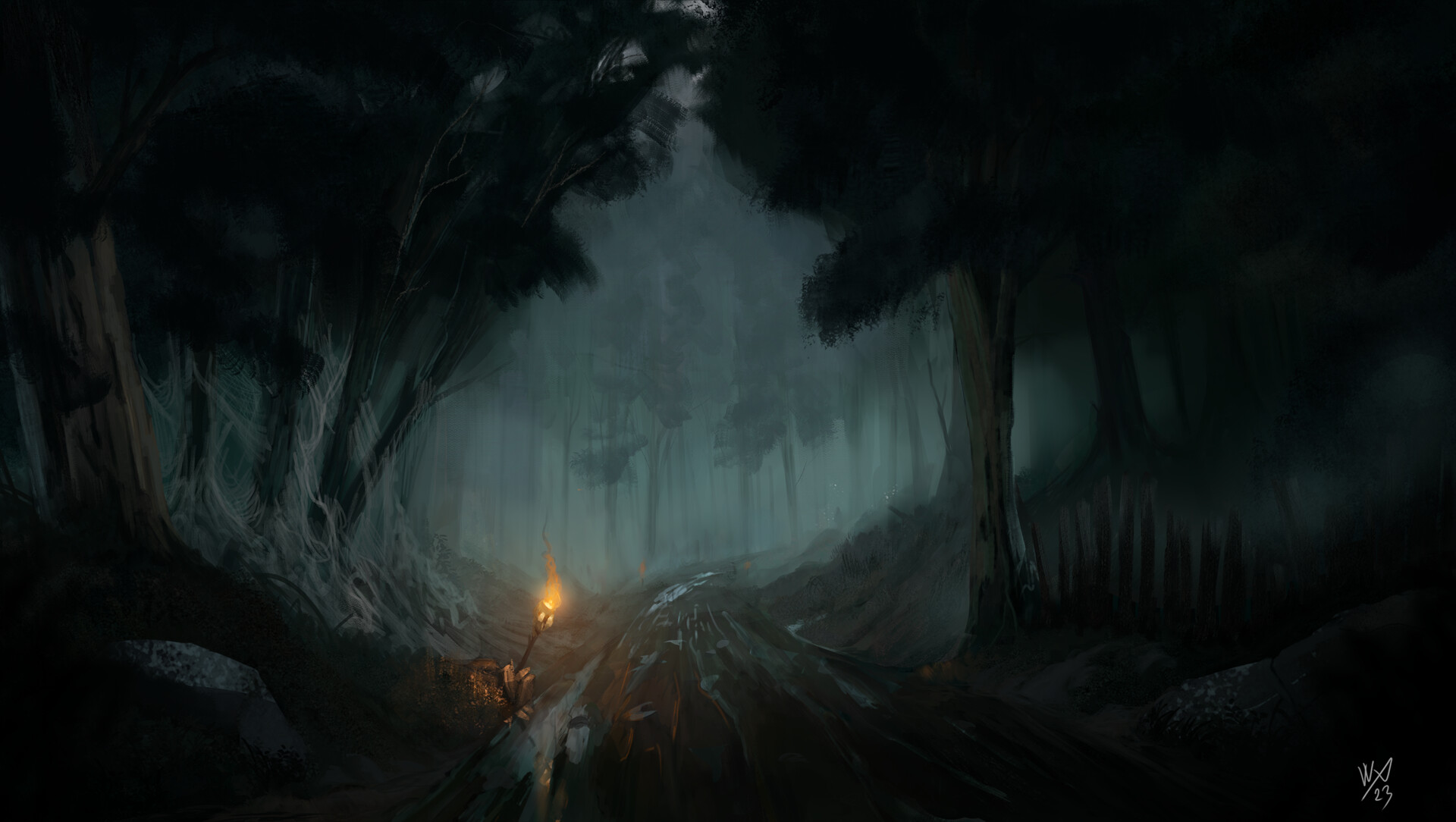 ArtStation - The Western Forest