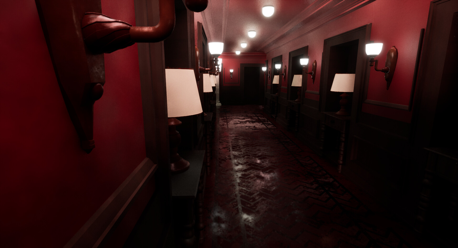 ArtStation - 3D Hallway Level Environment