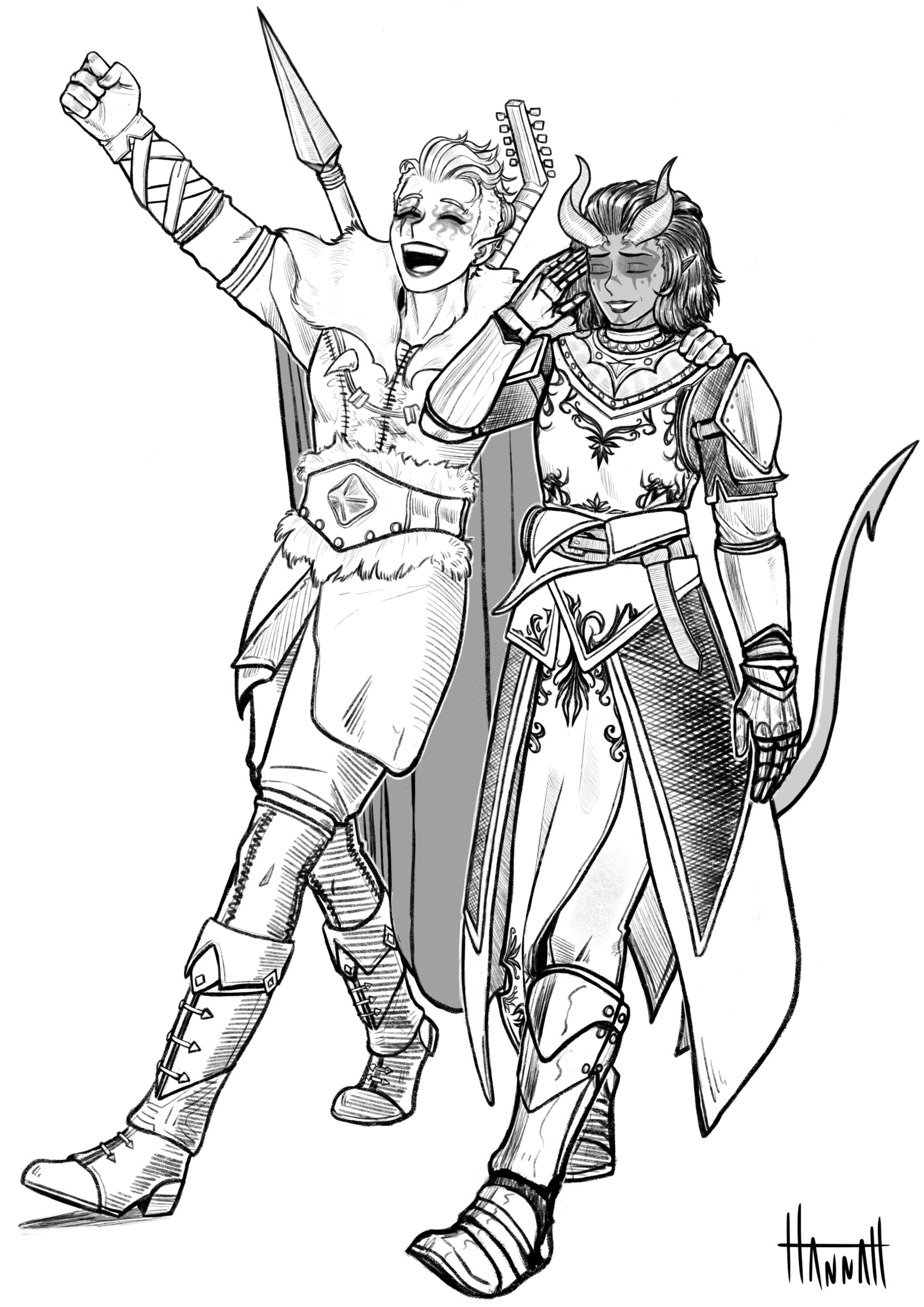 ArtStation - Bow’ee and Asra