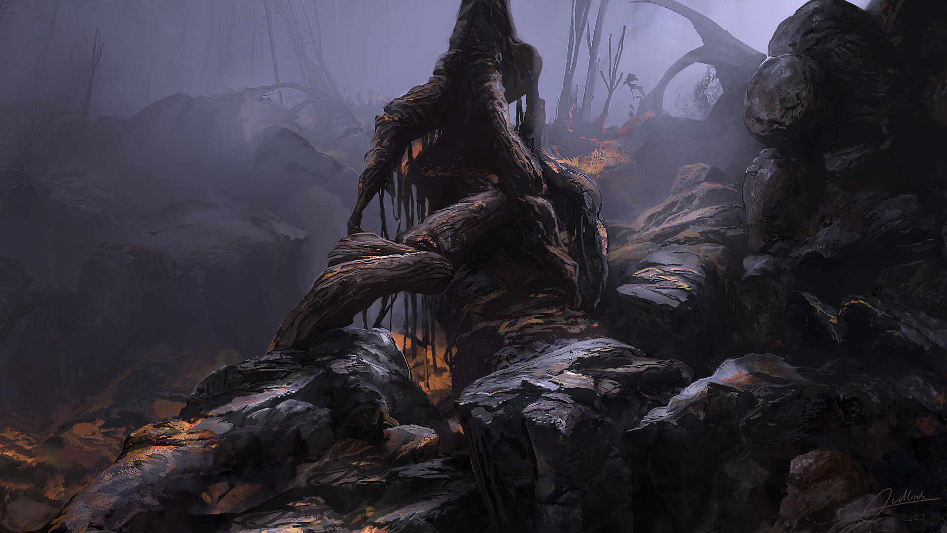 ArtStation - Desolate Tree