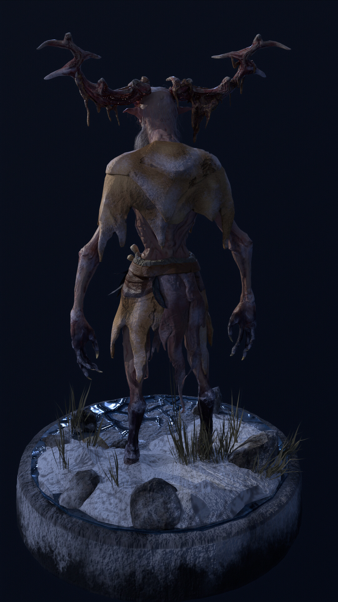 Avistamientos De Wendigo Wendigo Drawing #art #cute #wendigo #creepy