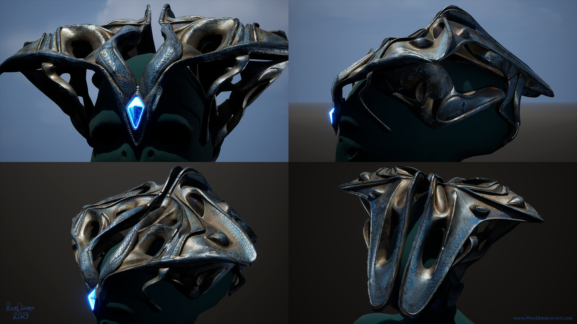 Peter Dimitrov - The Amarantos Ritual - Asset Breakdown