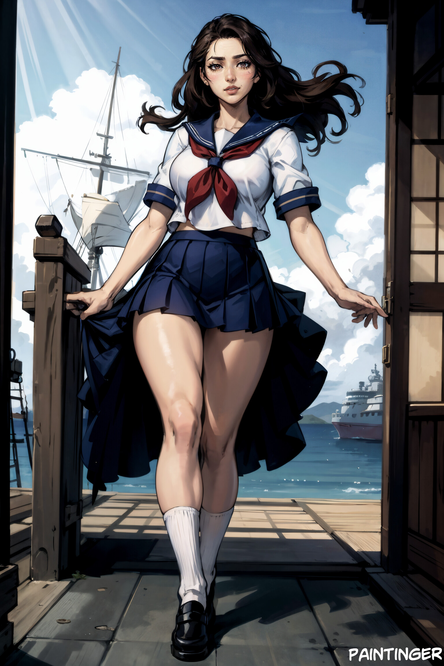 ArtStation - Sailor Girl