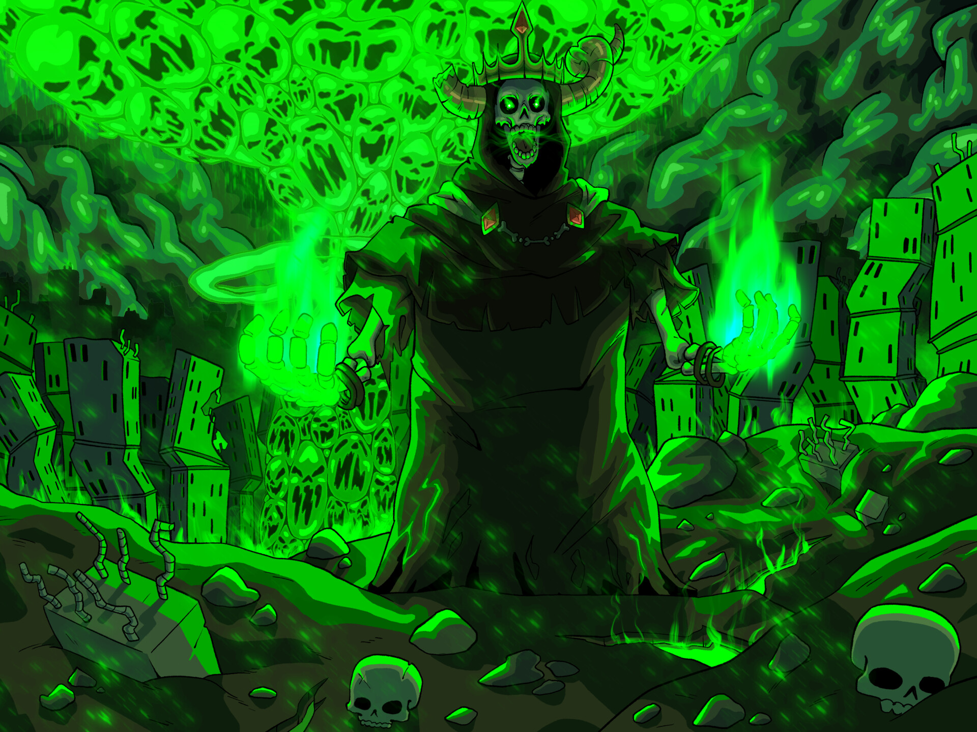 ArtStation - The Lich - Fanart