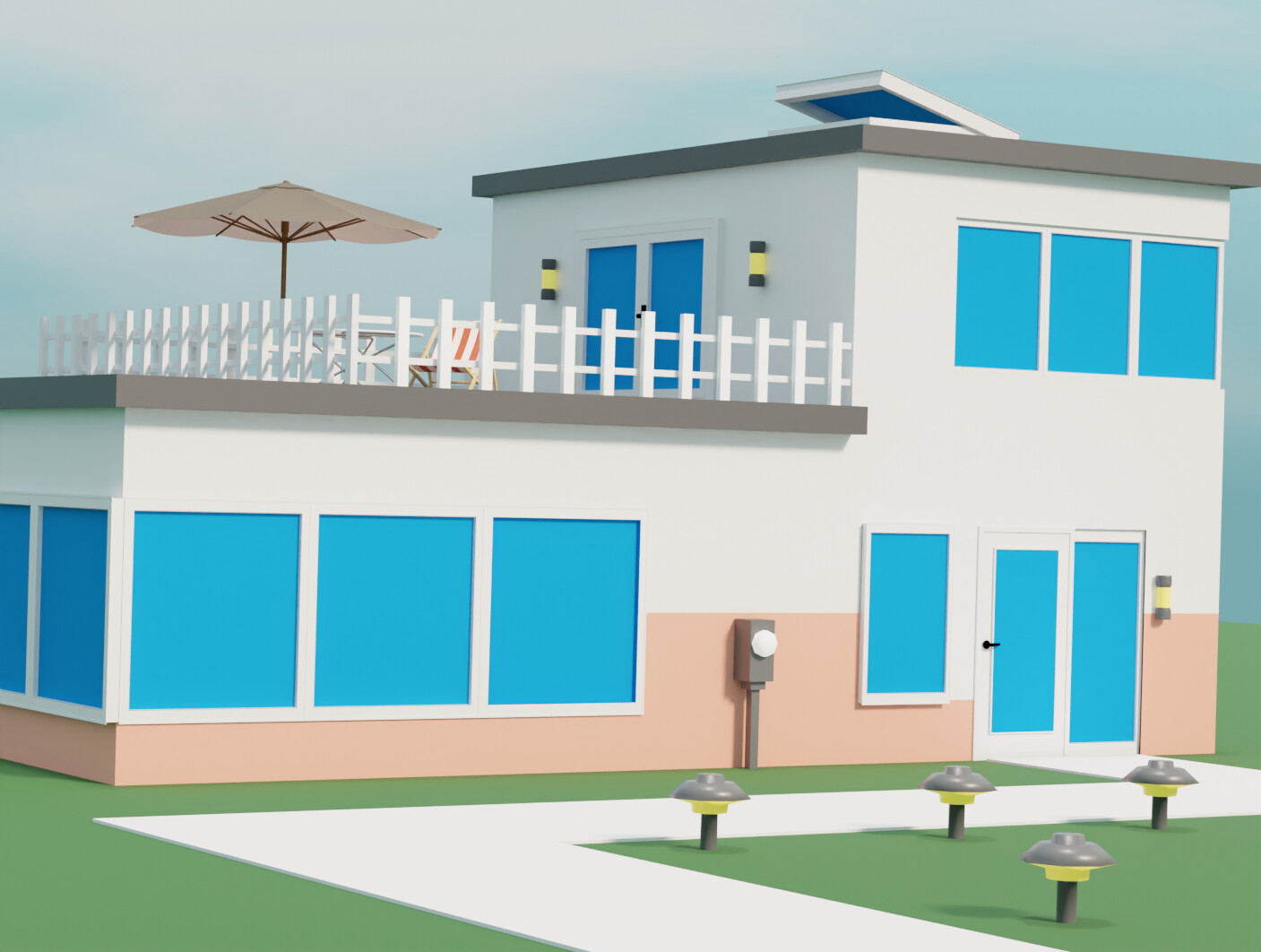 ArtStation - Beach House