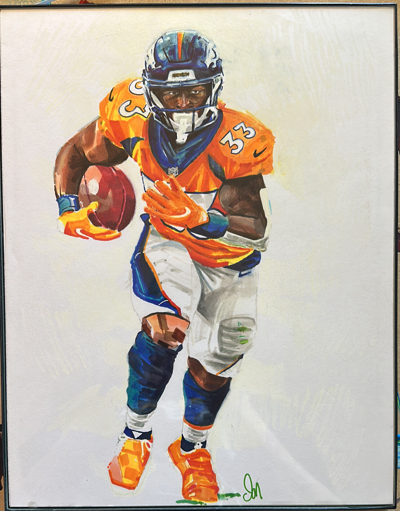 ArtStation - Javonte Williams marker #1