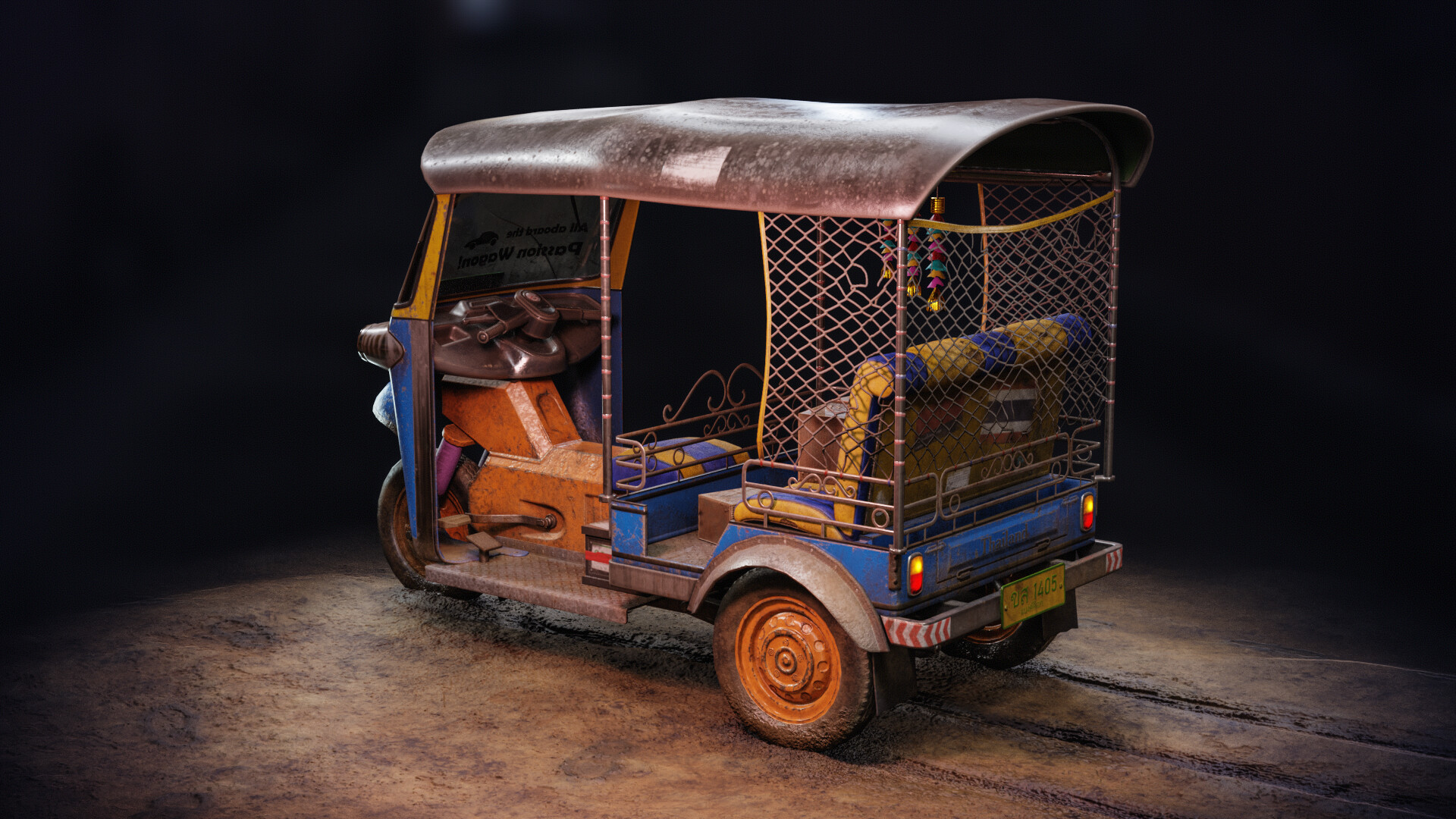 Jacob Foster - The Passion Wagon - An Ungainly Rickshaw Tuk Tuk