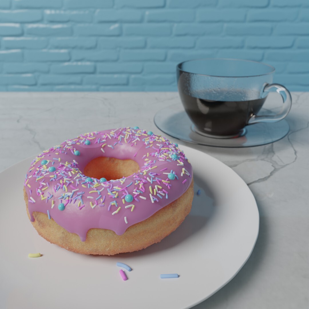 Hasali Baddewithana - Tutorial: Blender Guru Donut