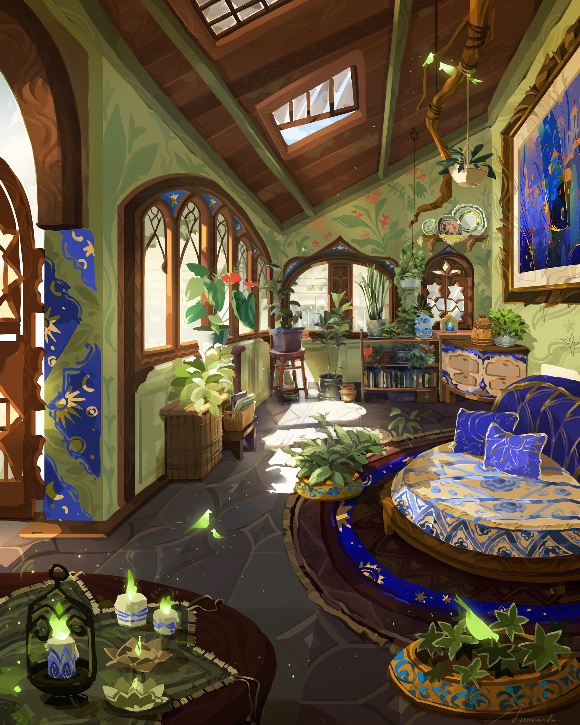 ArtStation - REVISITING OLD ILLUSTRATION