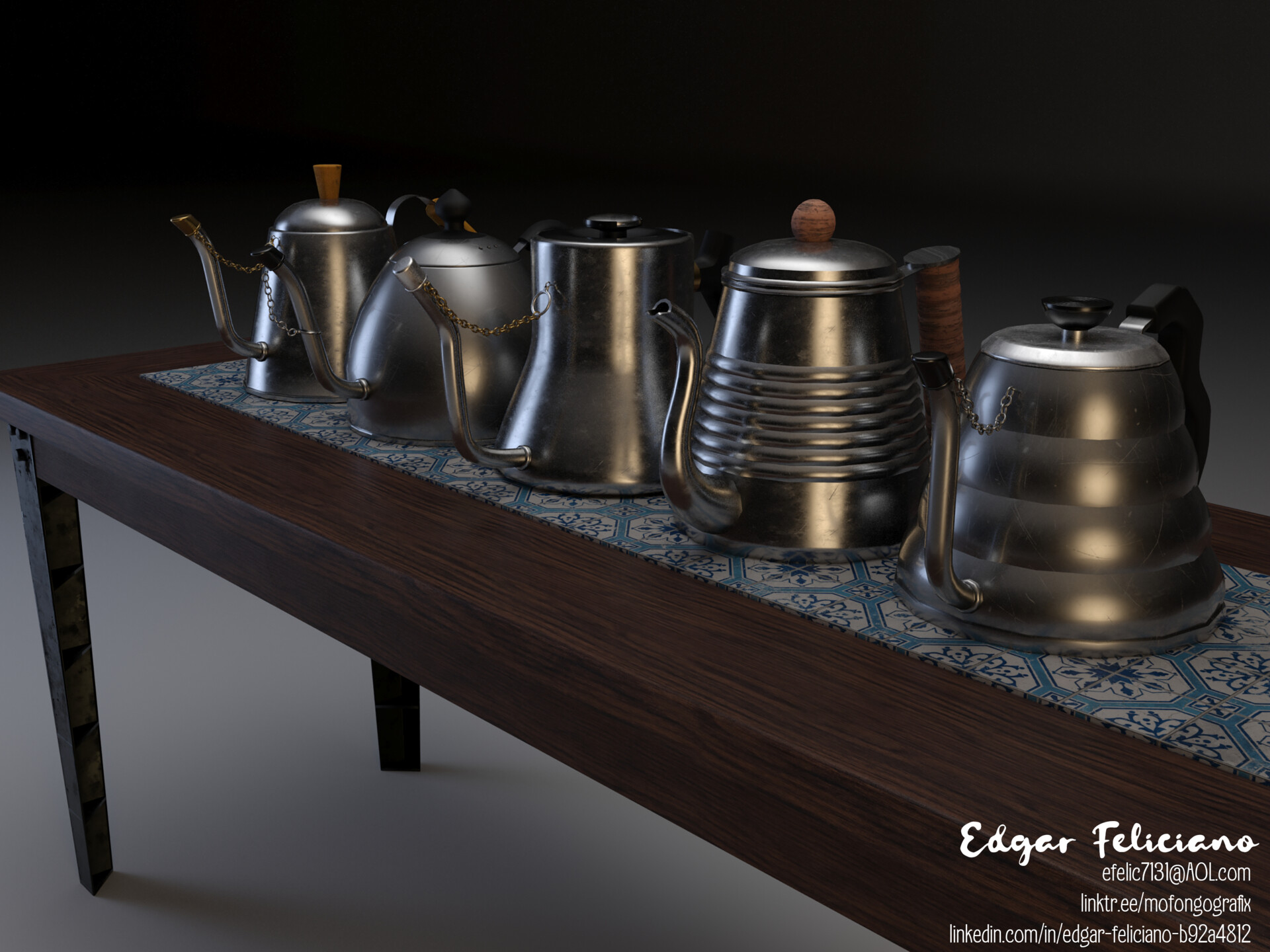 ArtStation - Coffee Pot Decor