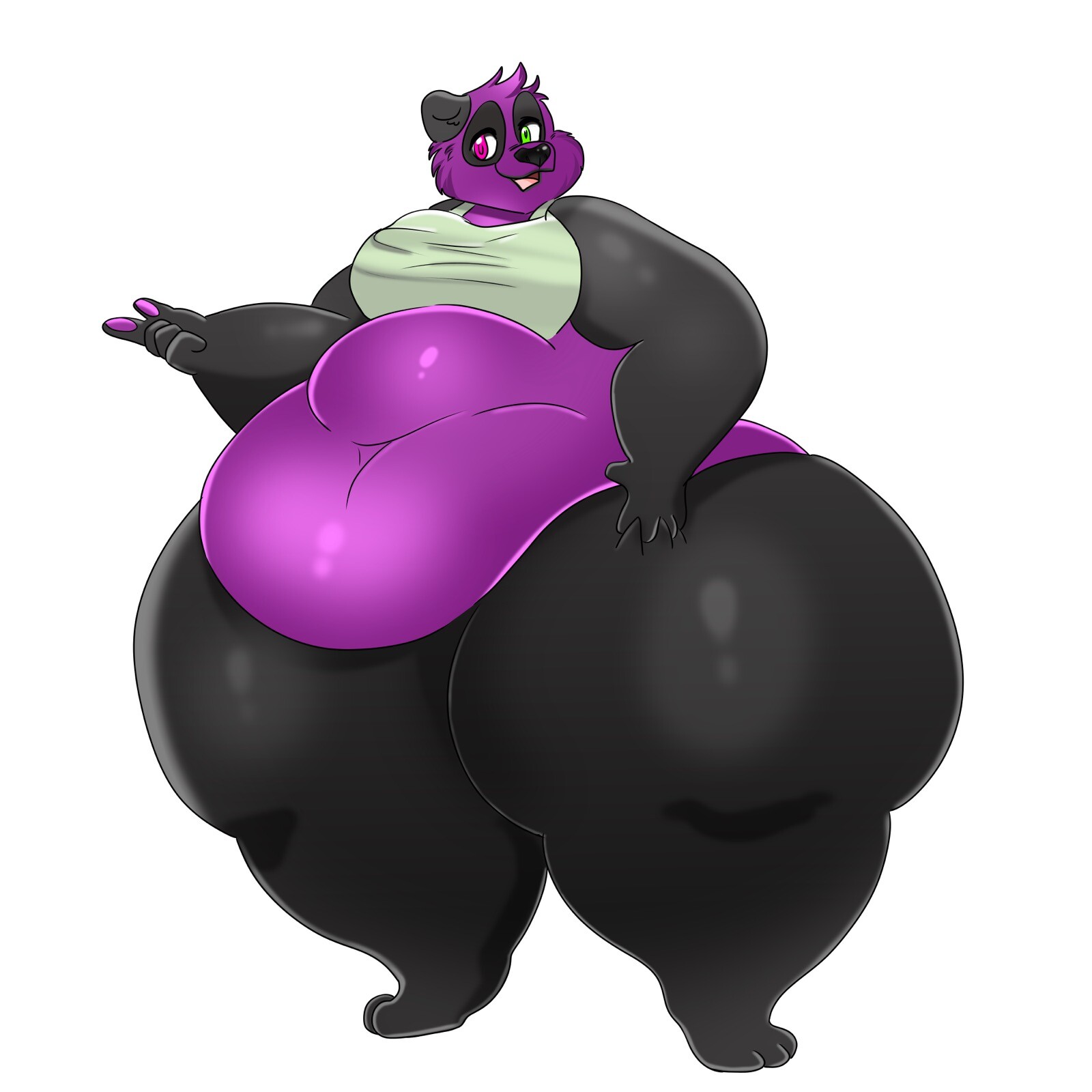 how to draw a fat furry